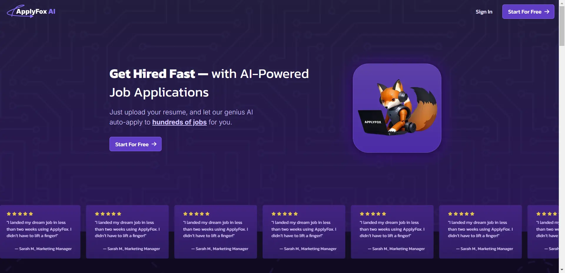 ApplyFox ai | Suhag Al Amin